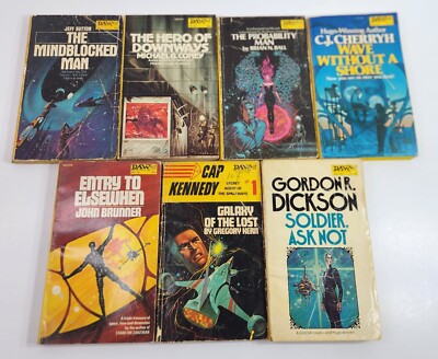 Daw Books - Science Fiction Book Lot of 7 - Vintage | eBay