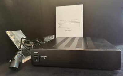 Monoprice - 18514 - Monoprice Unity 200-watt Bridgeable Power Amp ...