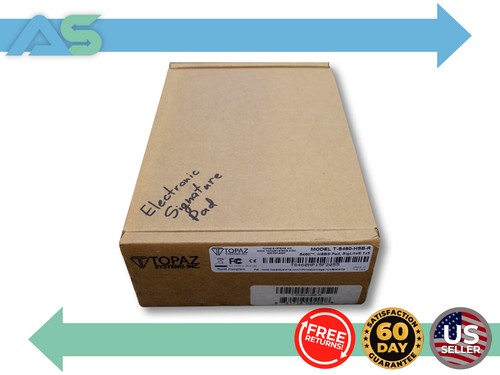 NEW OPEN BOX Topaz SigLite 1 x 5 T-S460-HSB-R Signature Capture Pad W ...