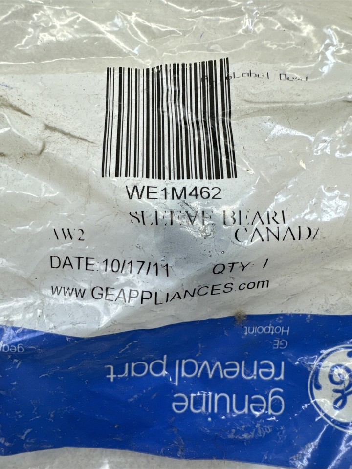 Genuine OEM GE General Electric Dryer Rear Bearing WE1M462 | eBay