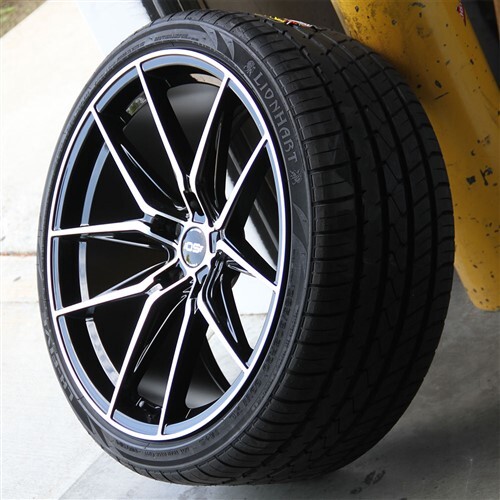 Set(4) 19x8.5/19x9.5 5x114.3 OS Si04 Wheel/Tire Pkg IS250 IS300 ES350 ...