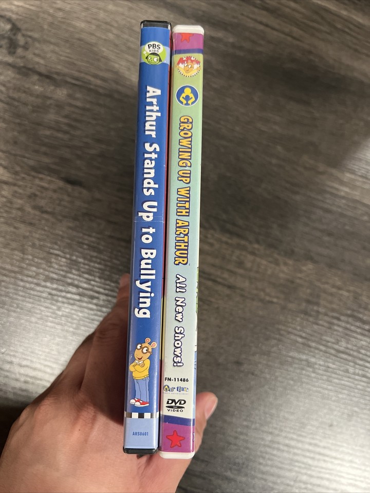PBS Kids Arthur DVD Lot Of 2 Arthur Stands Up To Bullying Growing Up ...