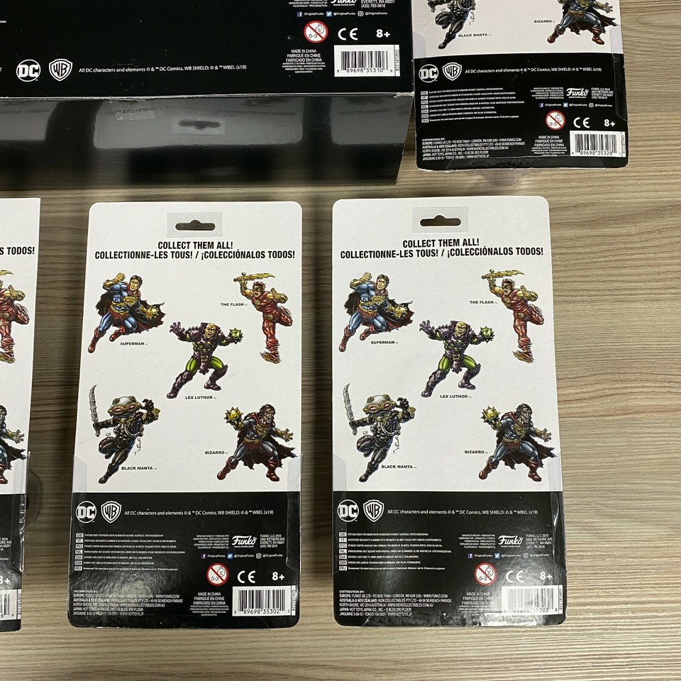 Figurine D'Action Dr Primal Age Vague 2 Lot Bundle Superman Lex Luthor ...