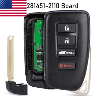 UNLOCKED FOR LEXUS NX SMART KEY KEYLESS REMOTE ENTRY FOB HYQ14FBA ...