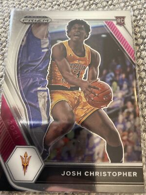 2021-22 Prizm Draft Picks #22 Josh Christopher NBA Basketball Card ...