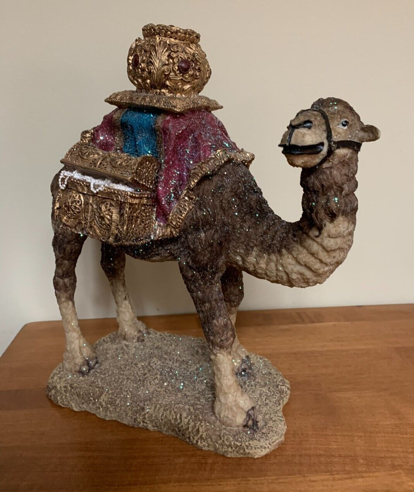RARE Large Mark Roberts Camel Figurine Christmas Nativity Scene 14" x ...