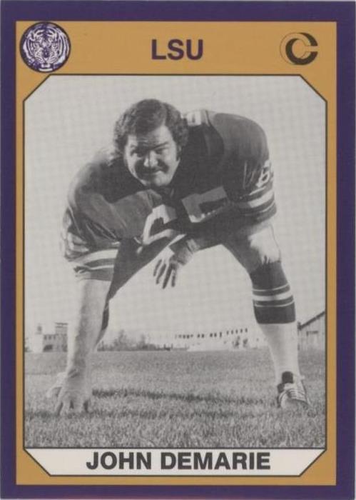 1990 Collegiate Collection LSU Tigers John DeMarie #89 for sale | eBay