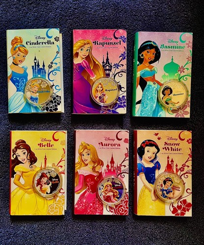 2015 Disney Princess Collection 1oz 999 Silver Proof Coins NIUE New ...