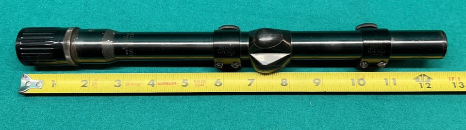Weaver V22 Rifle Scope, 3x-6x Variable Power, w/ Detachable rings bases ...