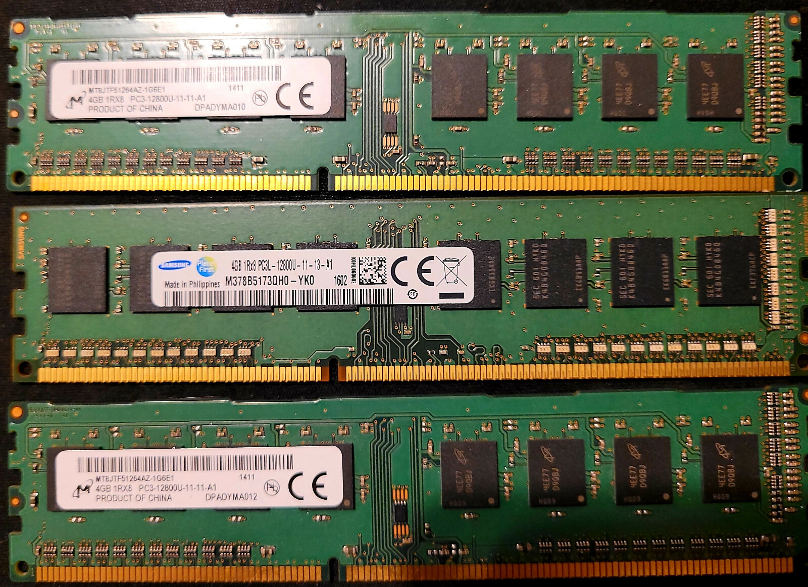 Gaming Computer Parts, GPU, HDDs, Power Supply, CPU, 12gs RAM, Case ...