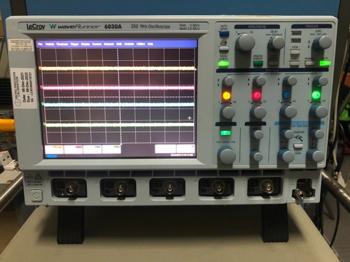 LeCroy WaveRunner 6030A 350MHz, 4-Ch, 2.5/5GS/s, 2/4 Mpts Digital ...