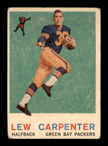 1959 Topps #95 Lew Carpenter G RC Rookie Packers 550416 | eBay