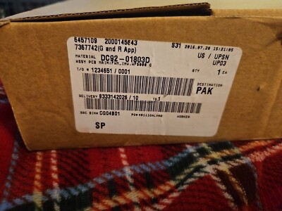 DC92-01803D GENUINE OEM SAMSUNG WASHER ELECTRONIC CONTROL BOARD --(B28 ...