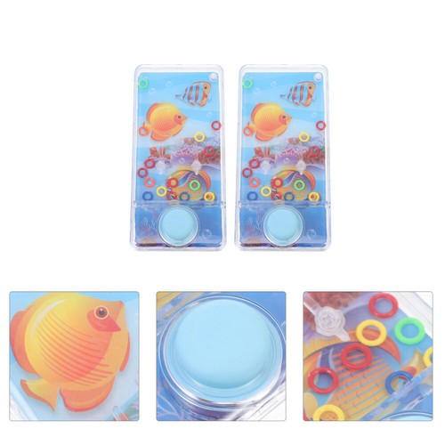 2 Pcs Robot Toys Ring Throwing Water Machine Happy Childhood Vintage | eBay