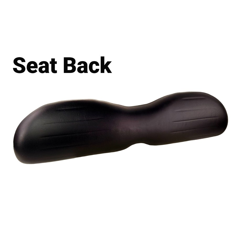 E-103456002 DirectFit™ Black Vinyl Bench Seat Back Cushion for Club Car ...