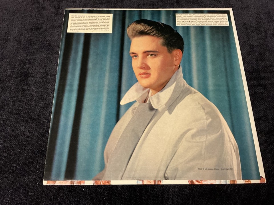 ELVIS PRESLEY LPM-2075 GOLD RECORDS 2 ORIGINAL SILVER LONG PLAY NM OR ...