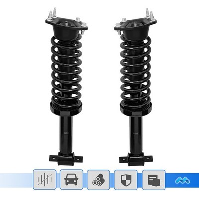 Box(2) Front Struts Shocks w/Coil Spring For 93-02 Chevy Camaro Pontiac ...