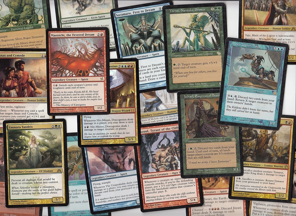 20 Different RARE Legendary Creature - Commander - EDH - Magic MTG FTG ...