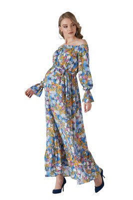 Flowers Umstandskleid Schwangerschaftskleid Abendkleid Umstandsmode ...