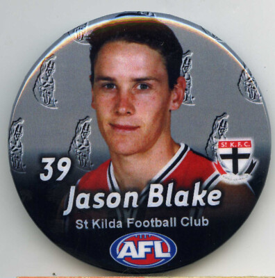 2000 Player Badge Jason Blake (St Kilda) | eBay Australia