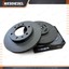 2Pcs Standard Direct Replacement Anti-Rust Coat Disc Brake Rotors ...