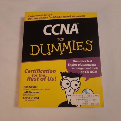 CCNA FOR DUMMIES By Ron Gilster & Jeff Bienvenu *Excellent Condition ...