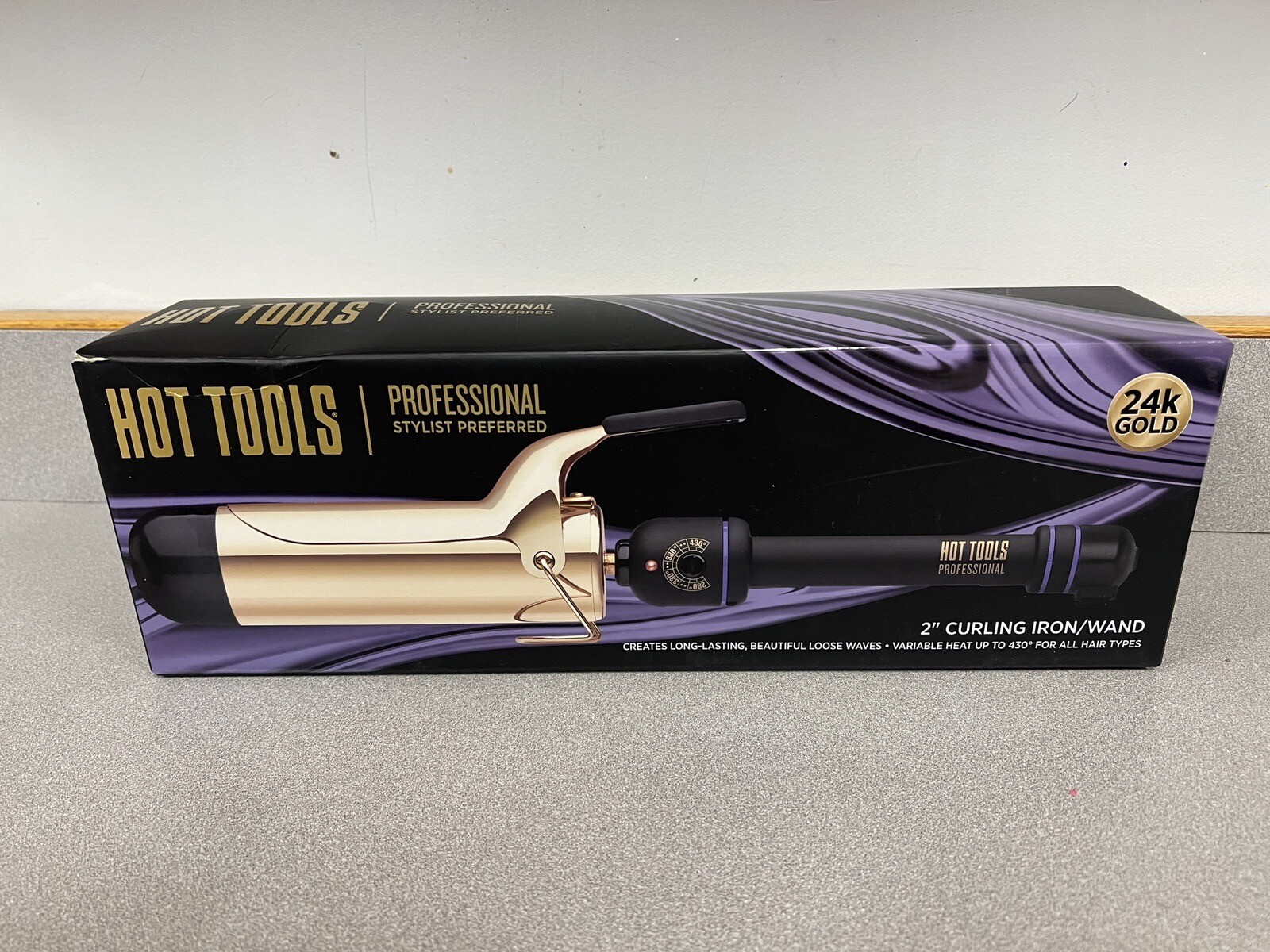 Hot Tools Pro Artist 24K Gold Marcel Iron | Long Lasting Curls, Waves ...