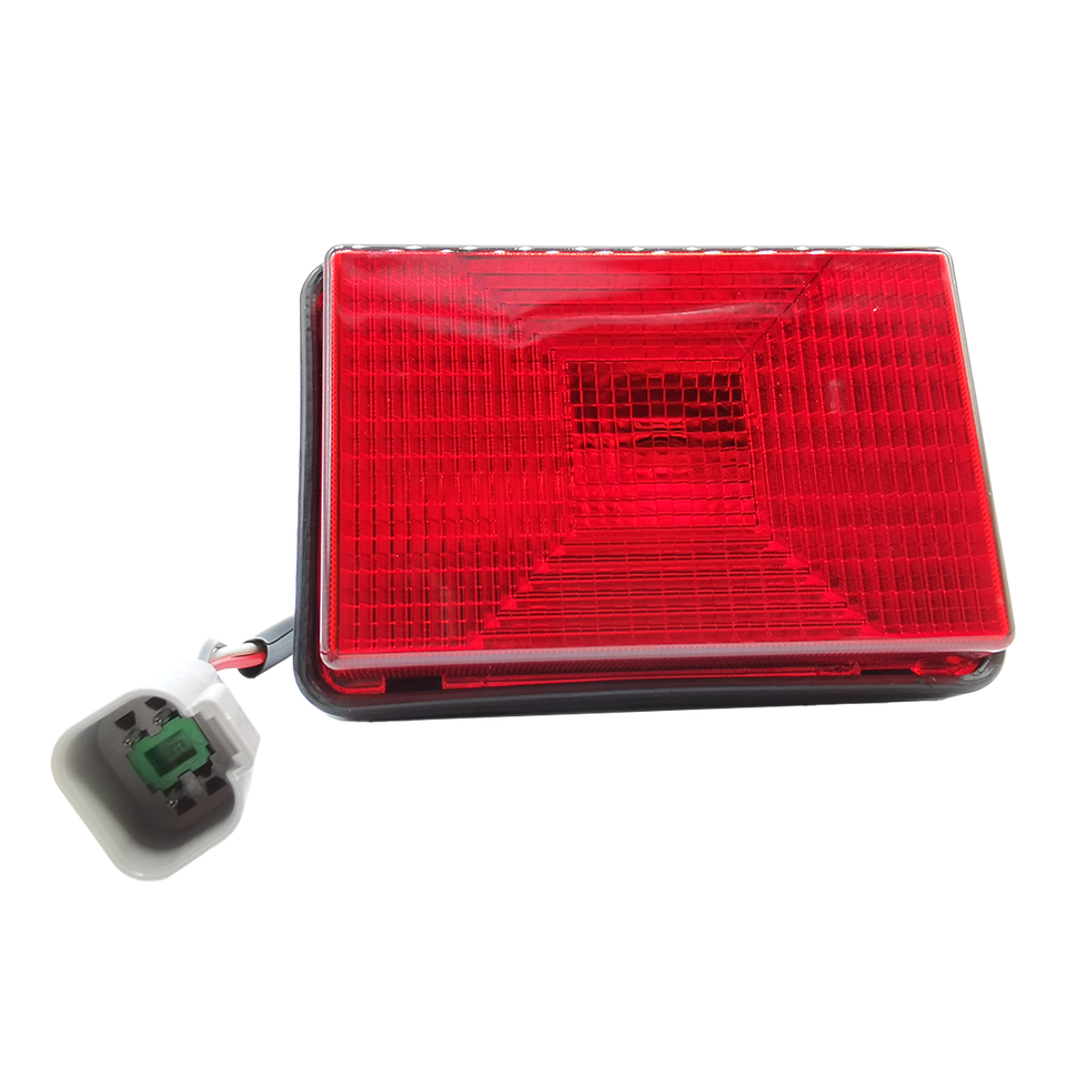 2x Red Lamp Assembly 142-7503 for CAT Caterpillar 257B 257B3 267 267B ...