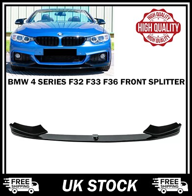 MP STYLE FOR BMW 4 SERIES F32 F33 F36 FRONT SPLITTER LIP DIFFUSER 2014 ...
