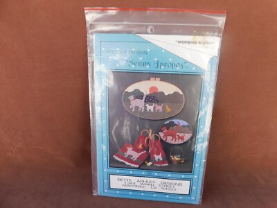 Morning Stroll Seams Apropos Applique Pattern Bette Ashley Designs 1984 ...
