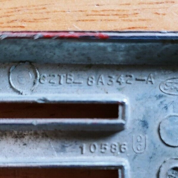 FORD TRUCK CIRCA '63 LETTER "F" EMBLEM C2TB 8A342 A {CE1620} | eBay