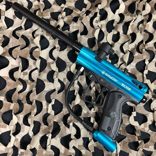 NEW Kingman Spyder Victor Atomic Pickle Indoor Paintball Gun Package ...