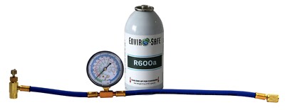 R600a, R600 in 6oz. Cans for Small Systems w/ R600 Charging Gauge (1 ...