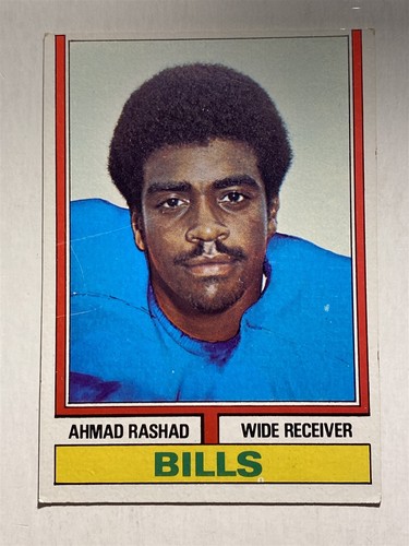 AHMAD RASHAD bills 1974 Topps #105 RC (F7)-3 | eBay
