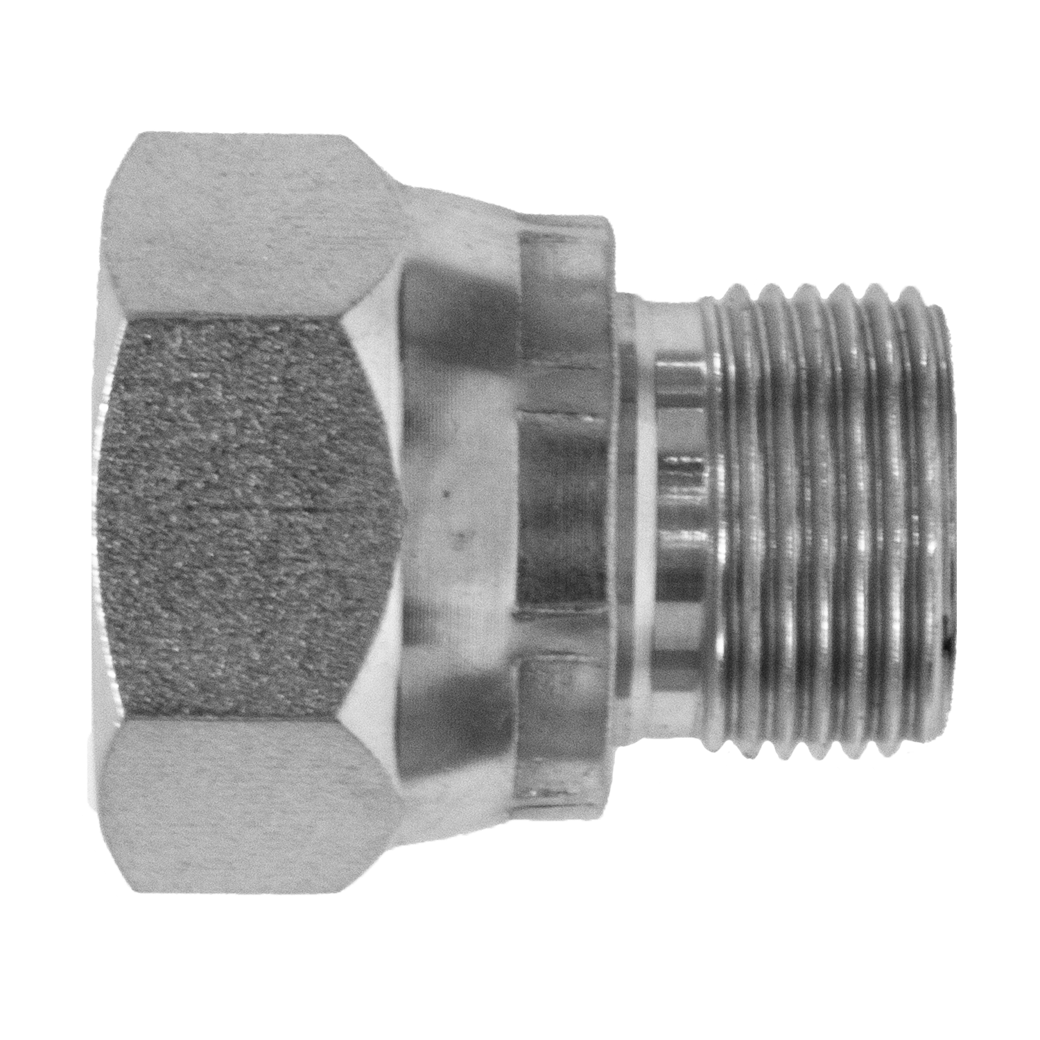 FS2406-12-06 FITTING 12 FEMALE FACE SEAL X 06 MALE FACE SEAL FLAT FACE ...