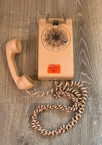 Vintage Rotelcom 1982 Model No 554 Single Line Wall Telephone ...