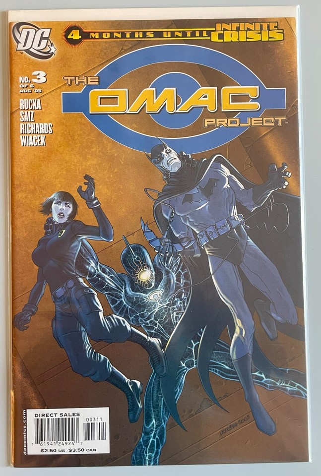 The OMAC Project #1-6 (DC Comics 2005) Issue #1 SIGNED by Greg Rucka ...