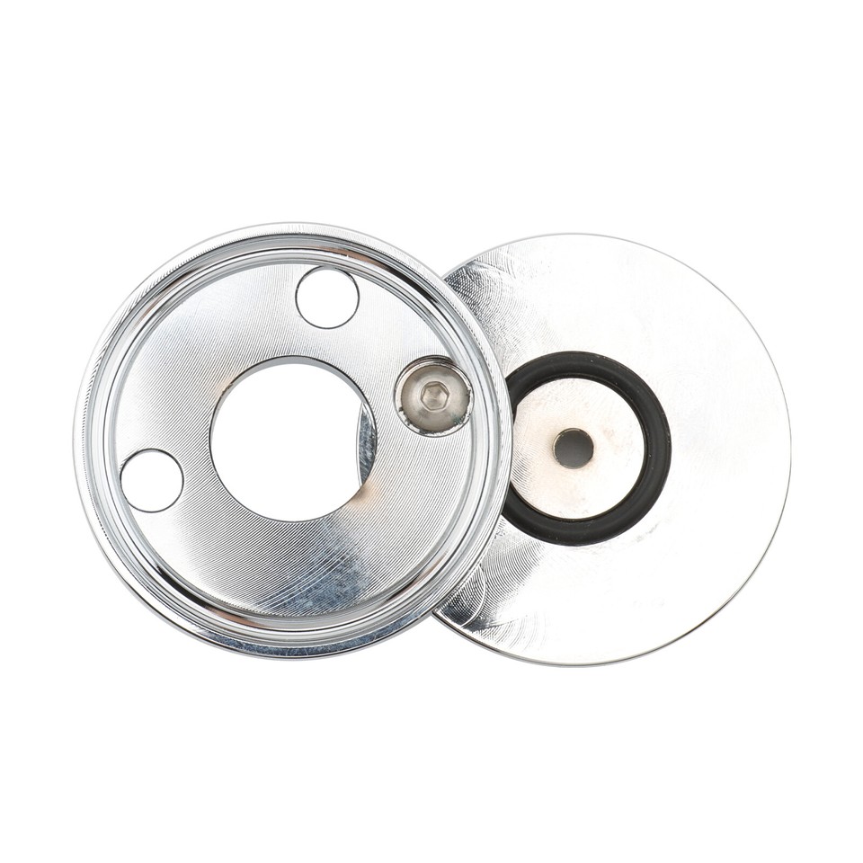 CNC Black Front Fork Lock Clock Cover Dial For Harley Road King FLHR ...