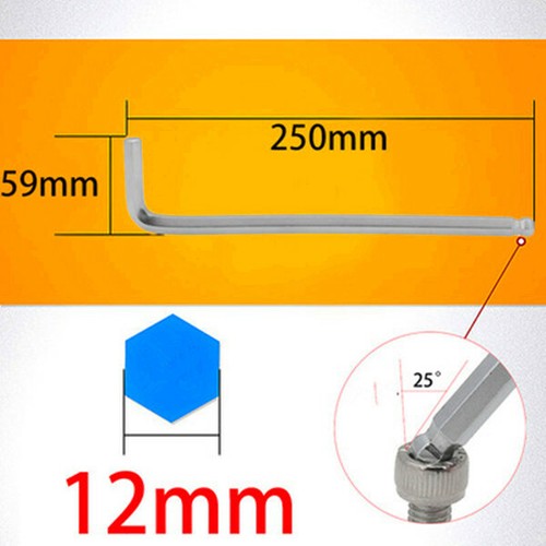 New 1.5mm-27mm Allen Ball Point End Long Arm Hex Key Wrench Metric ...