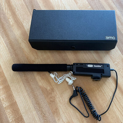 SIMA MICRO TELEMIKE UNIDIRECTIONAL ZOOM MICROPHONE Mic Mike | eBay