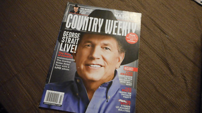 George Strait Covers Country Weekly Magazine October 2014 Little Big ...