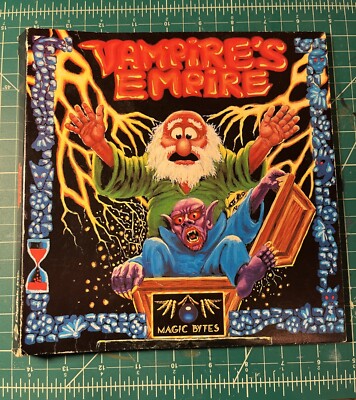 VAMPIRE'S EMPIRE - COMMODORE AMIGA GAME - 1987/88 DIGITEK - Tested and ...