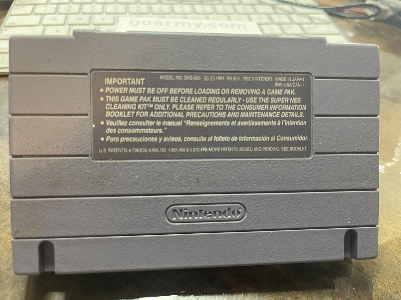 Donkey Kong Country (Super Nintendo SNES, 1992 Genuine Authentic | eBay