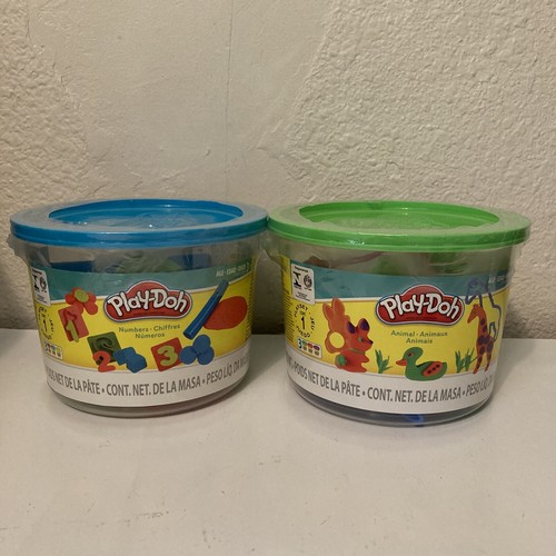 Play-Doh Fun with Numbers AND Animal Buckets Playset NEW | eBay