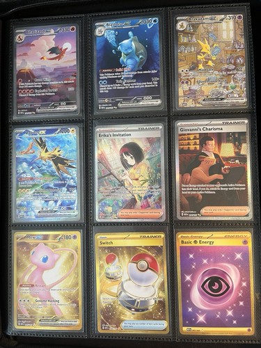 Pokemon 151 English 100% Complete Master Set + Promos Rare Set Great ...