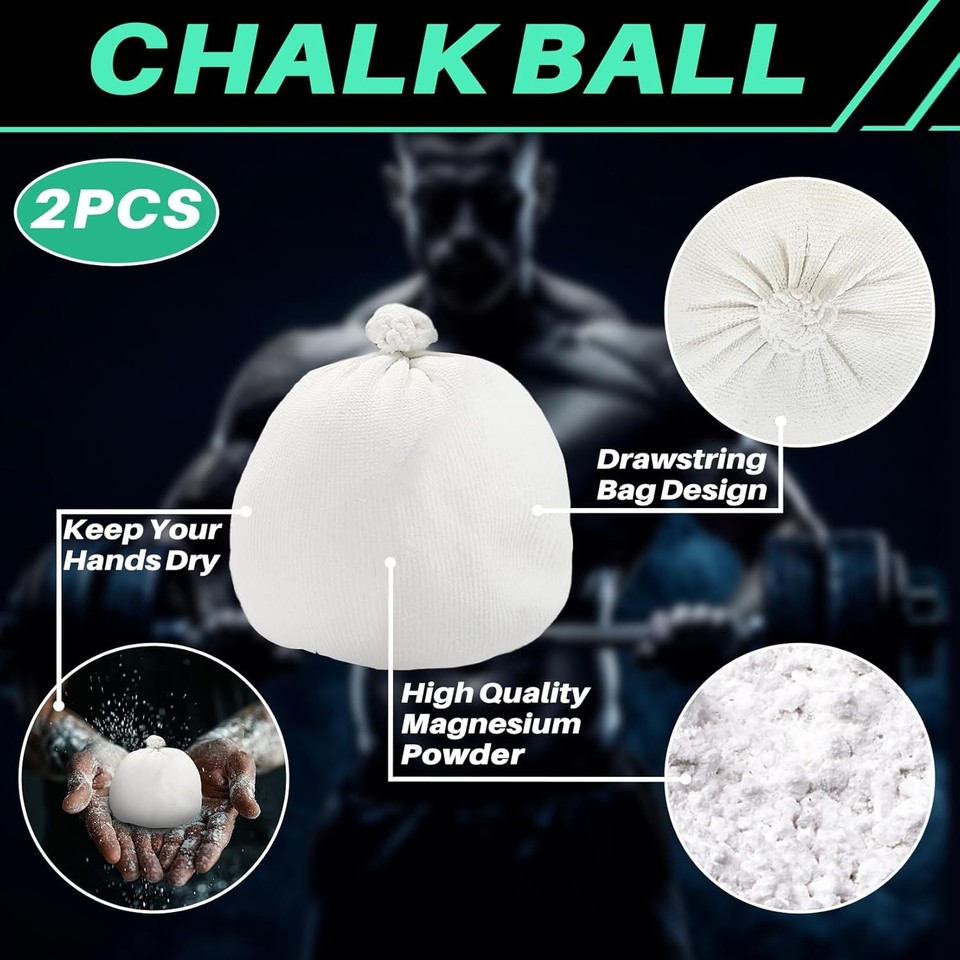 Chalk Balls for Climbing Gym Chalk Magnesium Carbonate Gymnastics ...