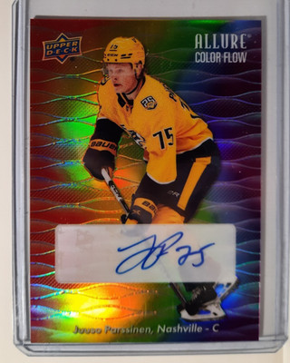 2023-24 Upper Deck Allure Color Flow Autographs Full Rainbow Juuso ...