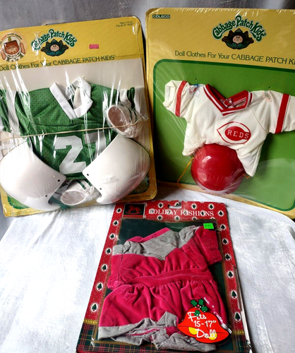 Vintage Coleco Cabbage Patch Kids Clothing LOT NEW | eBay