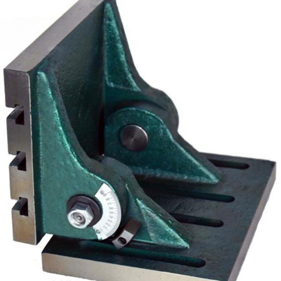 Vertical Adjustable Angle Tilt Rotation 90 Degree Table Milling Machine ...
