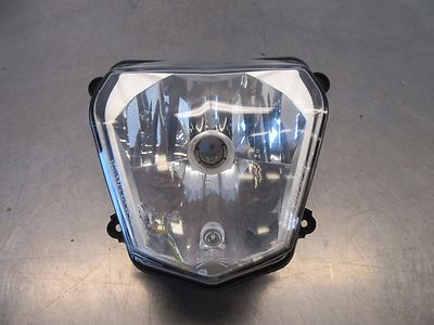 EB234 2014 14 KTM 690 DUKE HEADLIGHT DAMAGED LENS | eBay